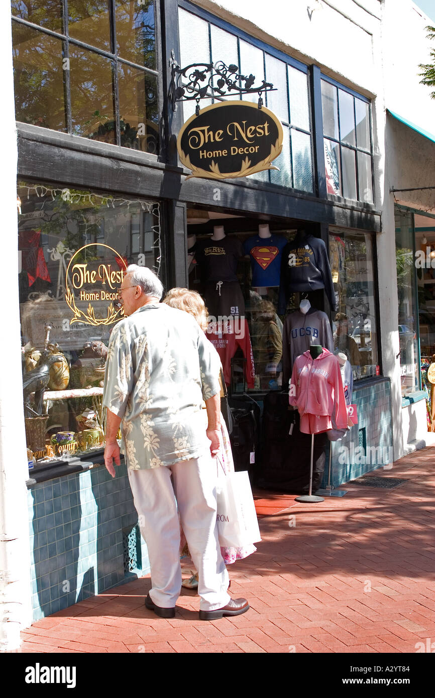 Shopping shop store santa barbara hi-res stock photography and images ...