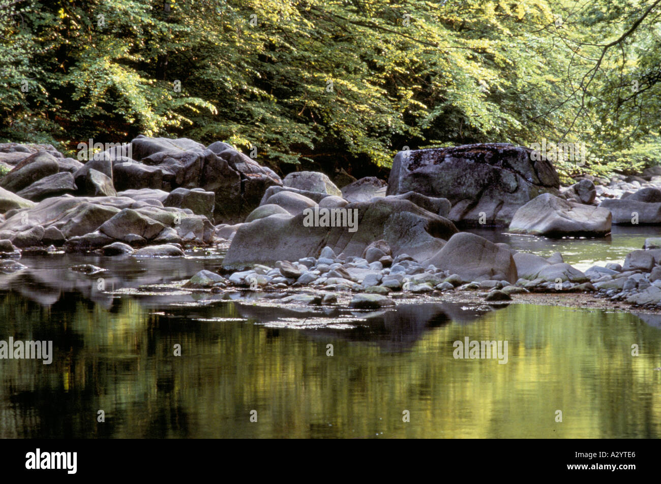 river scene in the uk Stock Photo - Alamy