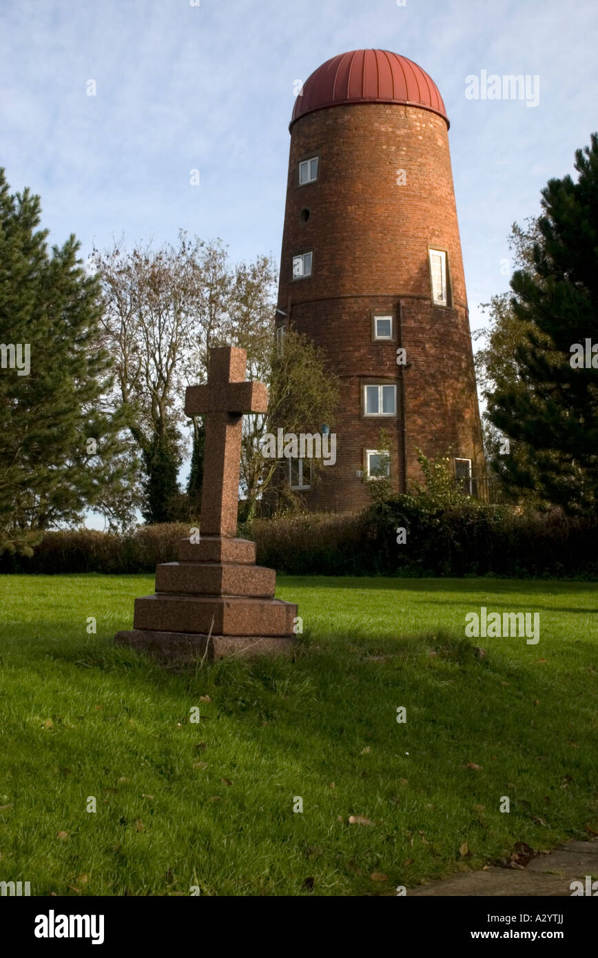Old windmill without any sails hi-res stock photography and images - Alamy