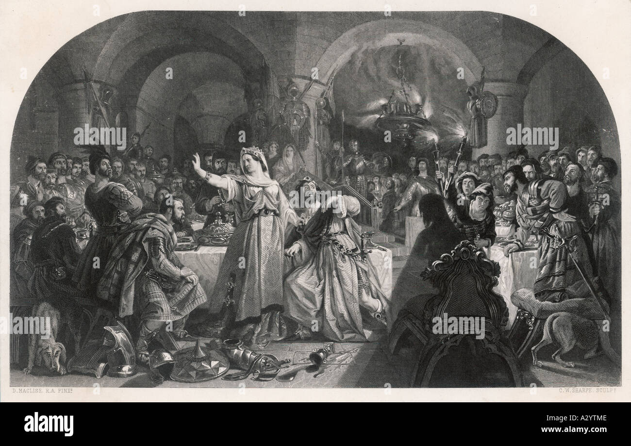 Macbeth scene hi-res stock photography and images - Alamy