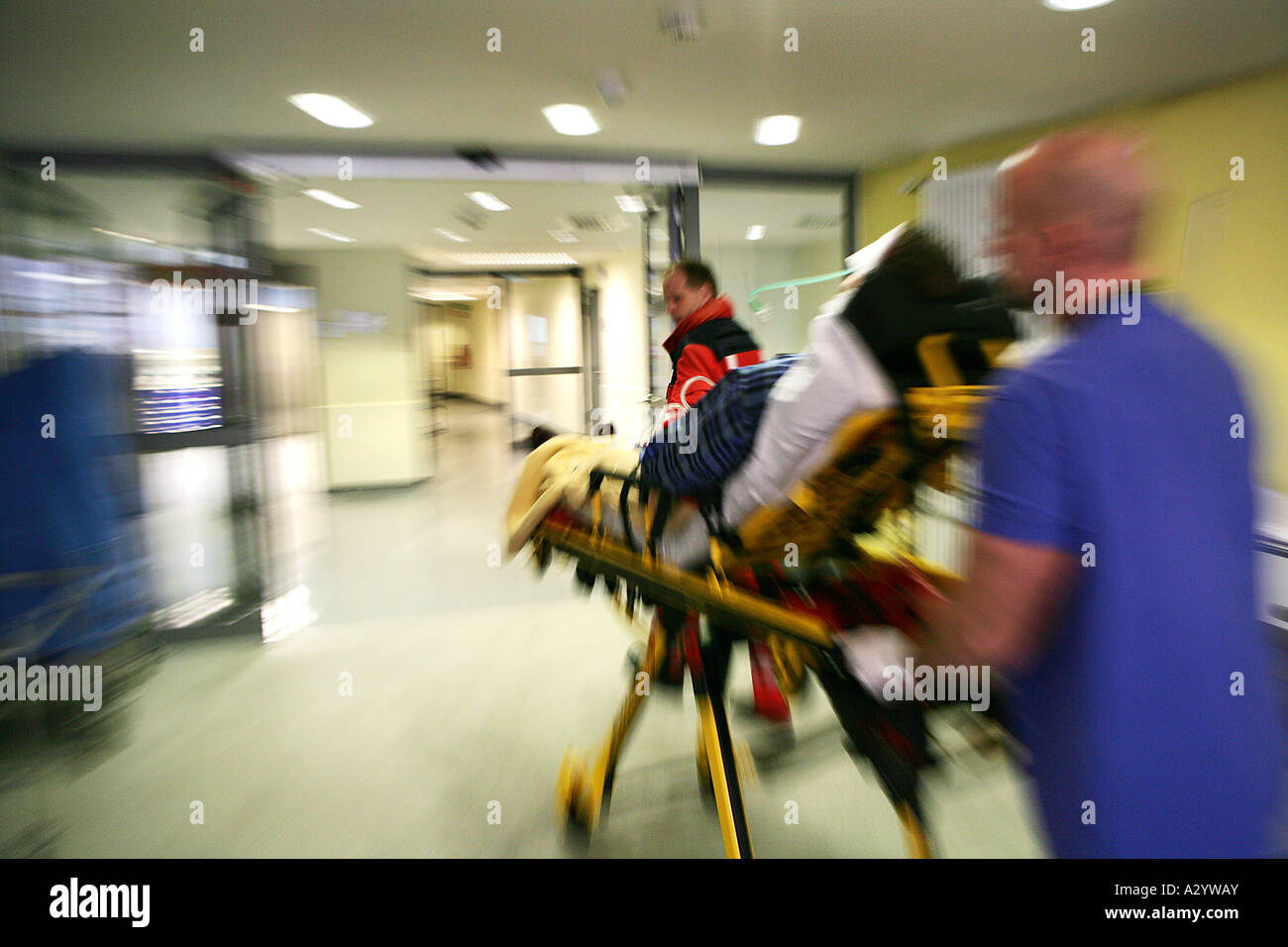 DEU Germany casualty unit emergency room of a hospital Stock Photo - Alamy