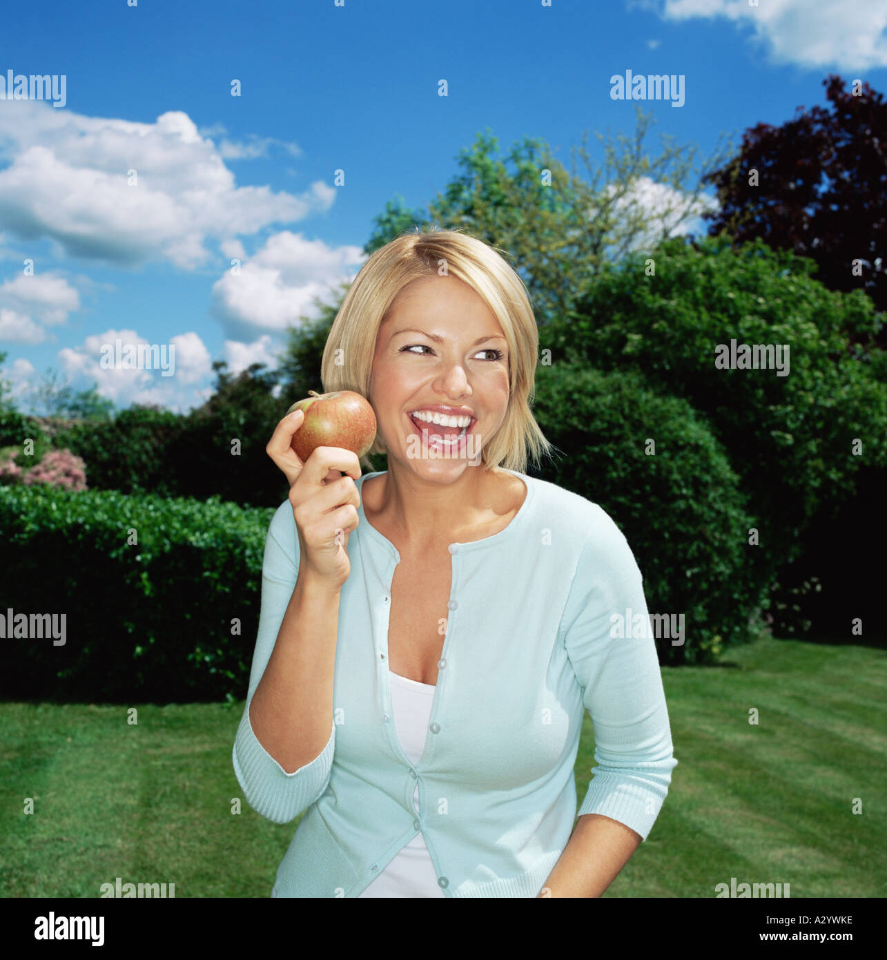 Cloudy apple hi-res stock photography and images - Alamy