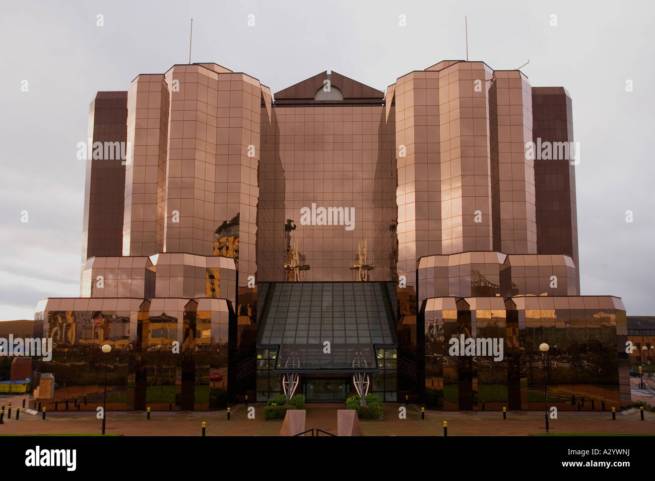 Quay West Building Salford Quays Manchester Lancashire England UK ...