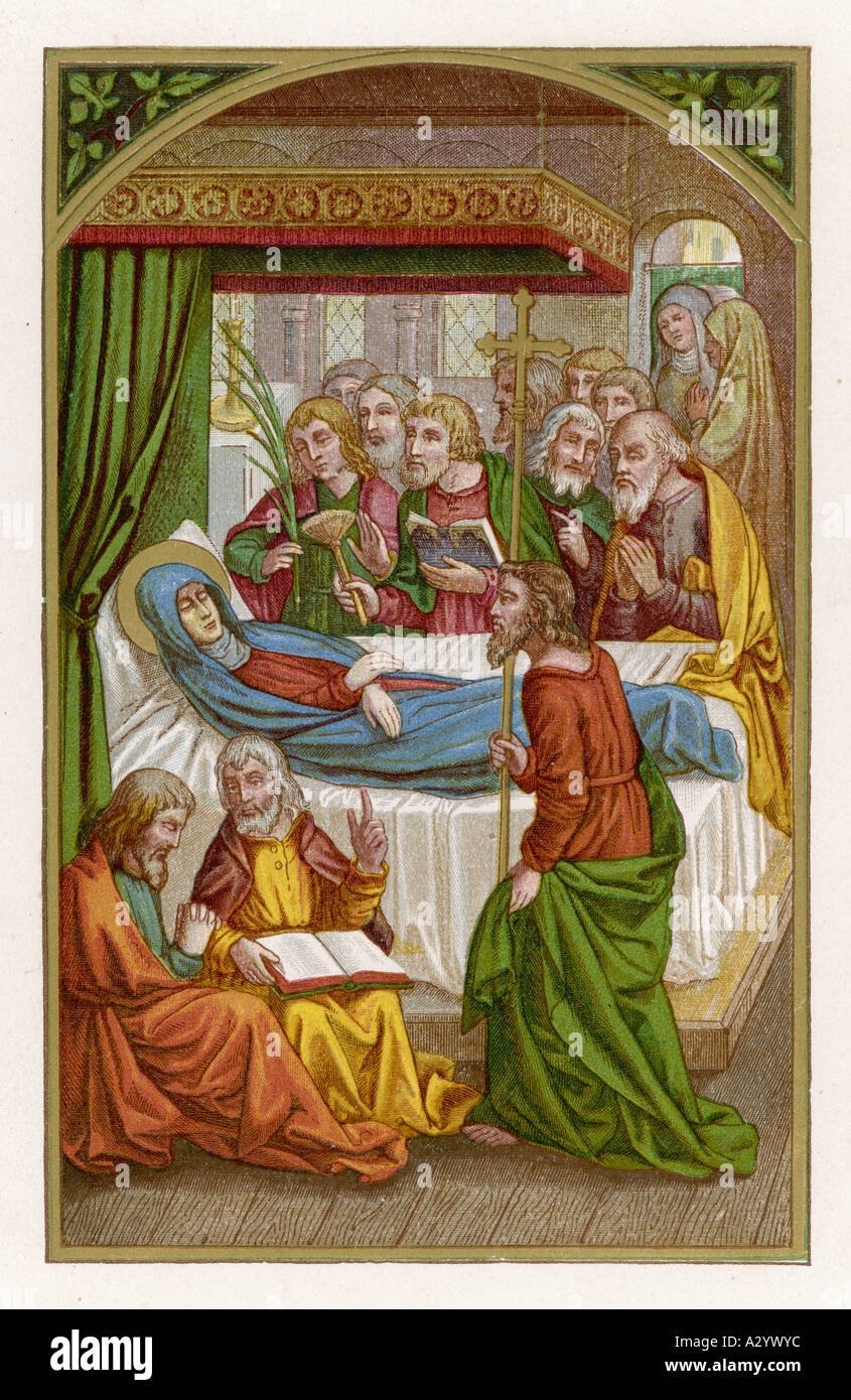 Deathbed of mary hi-res stock photography and images - Alamy