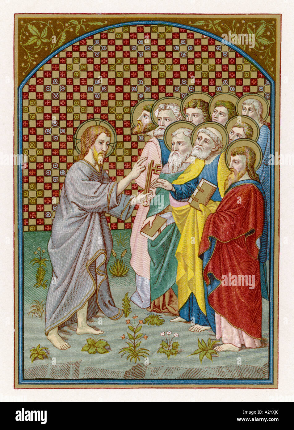 Jesus and peter hi-res stock photography and images - Alamy