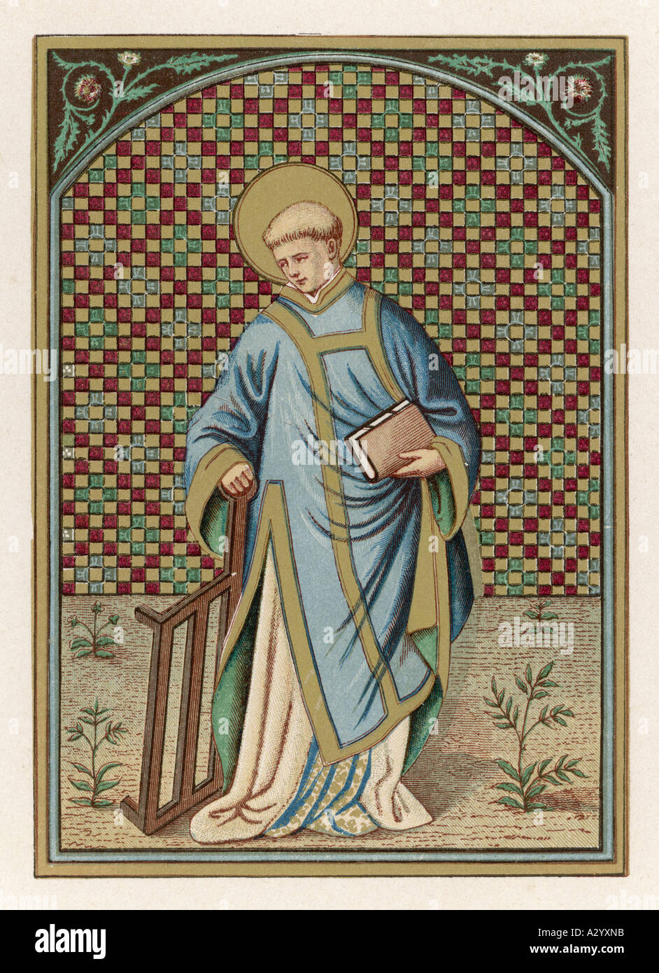 St Laurence Of Rome Stock Photo - Alamy