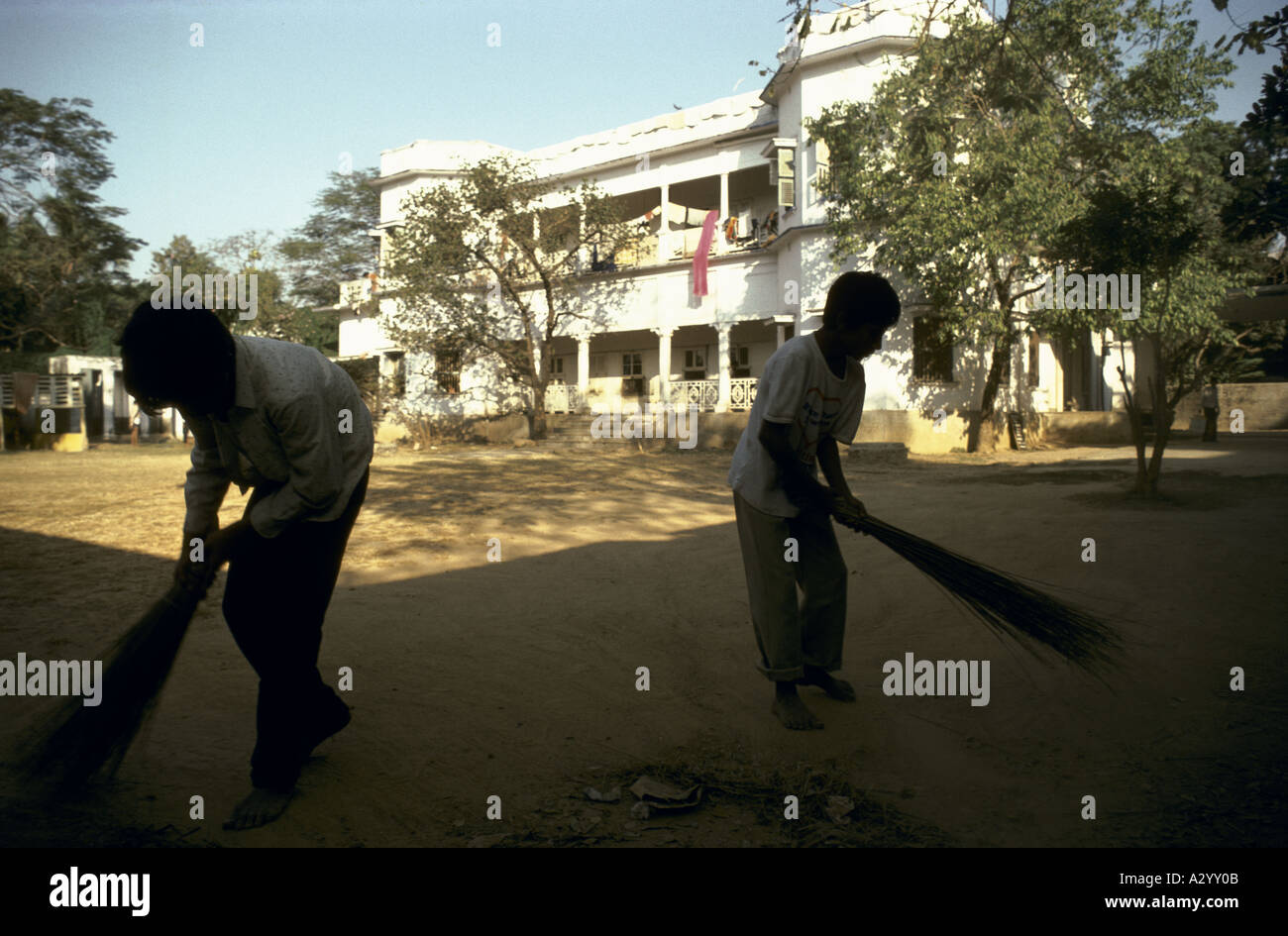 orphanage in dacca rebuilt by ba steward pat kerr Stock Photo - Alamy