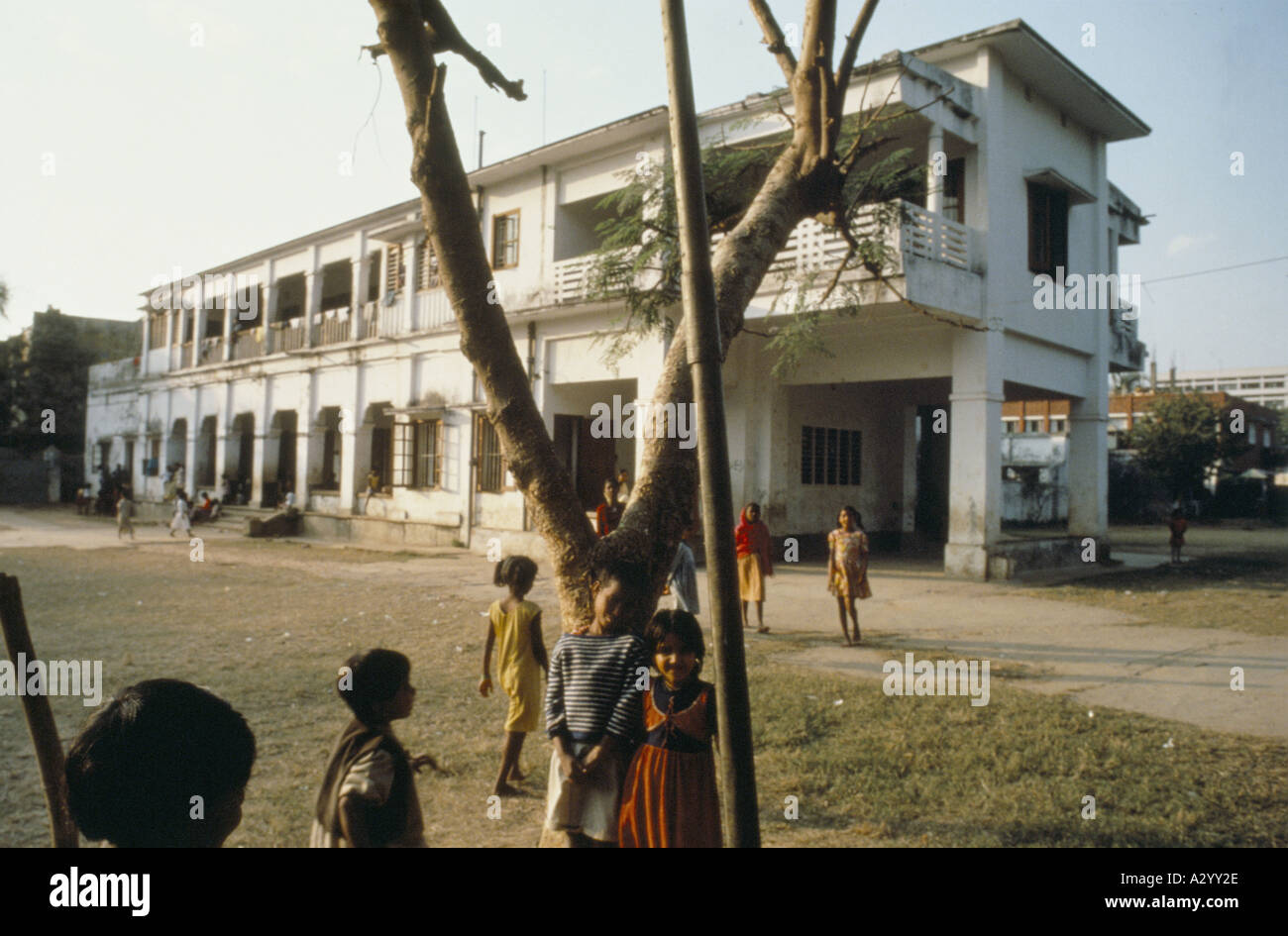 The old dacca orphanage which was rebuilt outside of Dacca after years ...