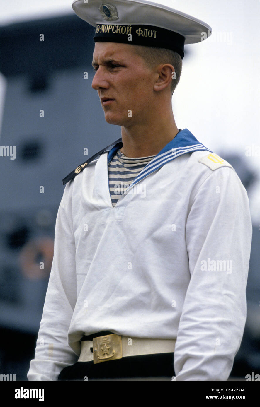In a russian naval uniform hi-res stock photography and images - Alamy