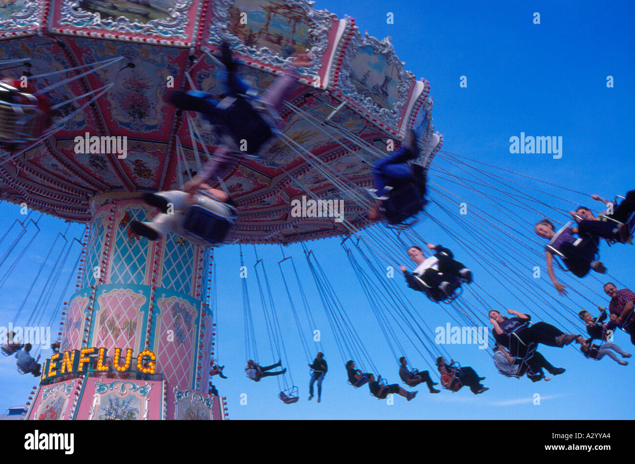 Oktoberfest carousel merry go round hi-res stock photography and images ...