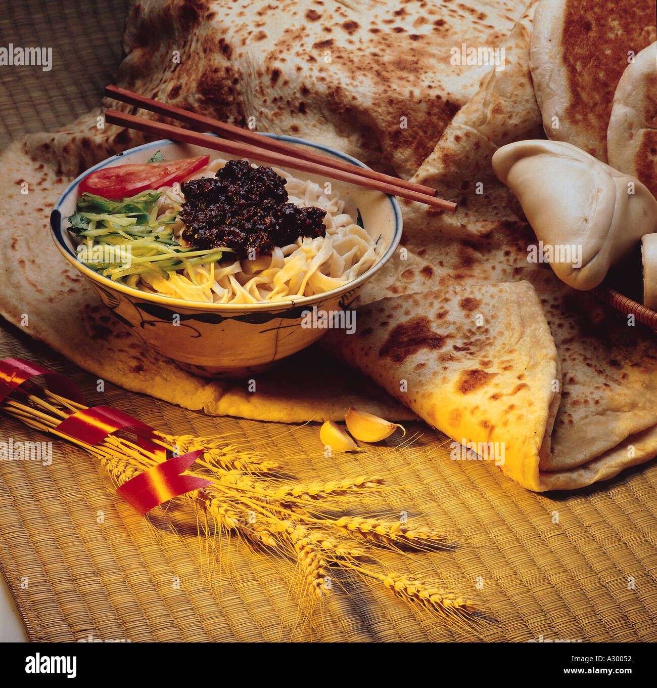 Chinese rural food Stock Photo - Alamy