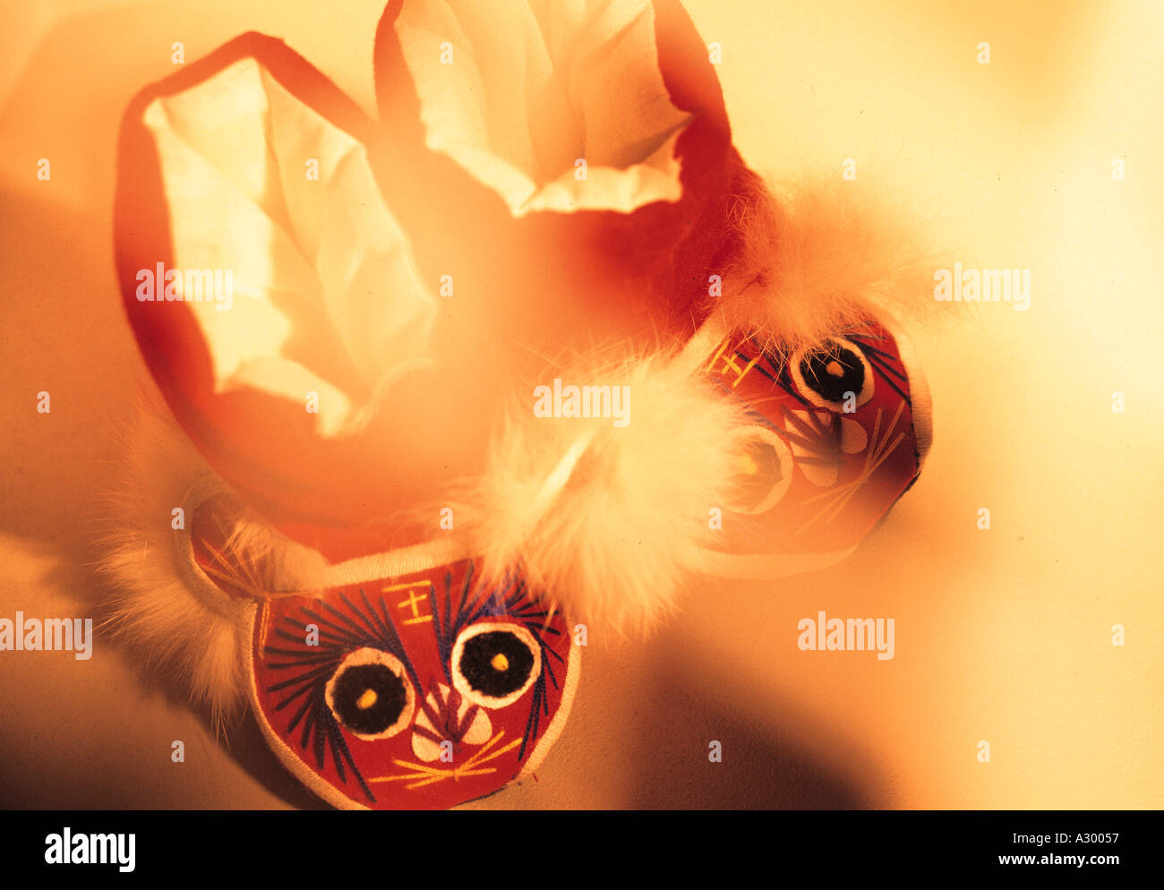 Chinese traditional tiger shoes Stock Photo - Alamy