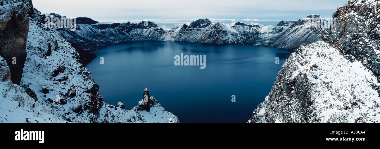 Tian Chi Lake Chang Bai Shan China Stock Photo - Alamy