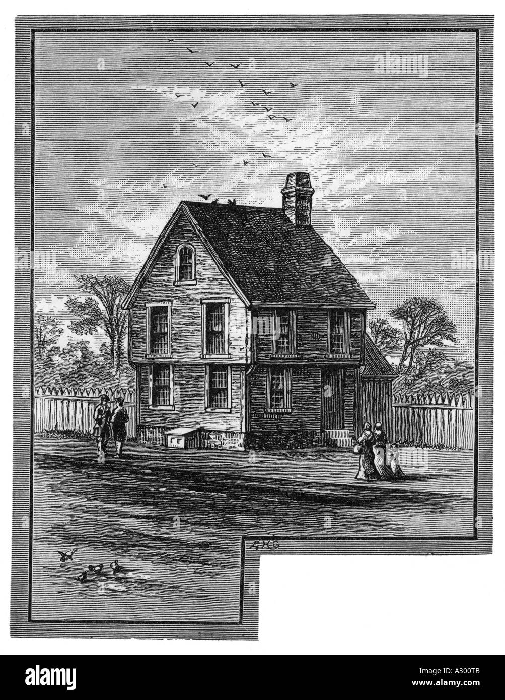 Benjamin franklin house hi-res stock photography and images - Alamy