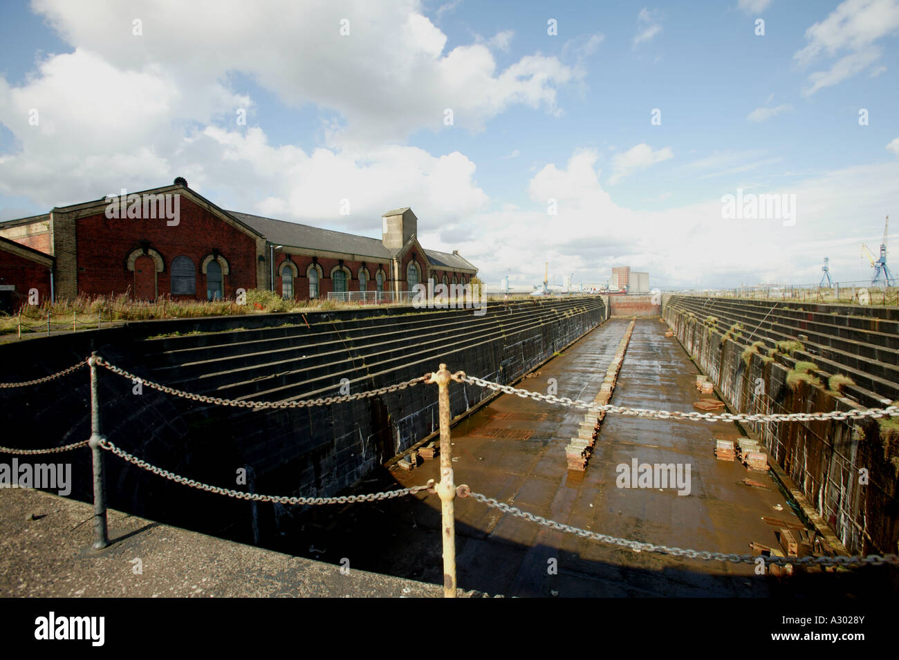 Thompson Graving Dock and Pump-house, Belfast Stock Photo - Alamy