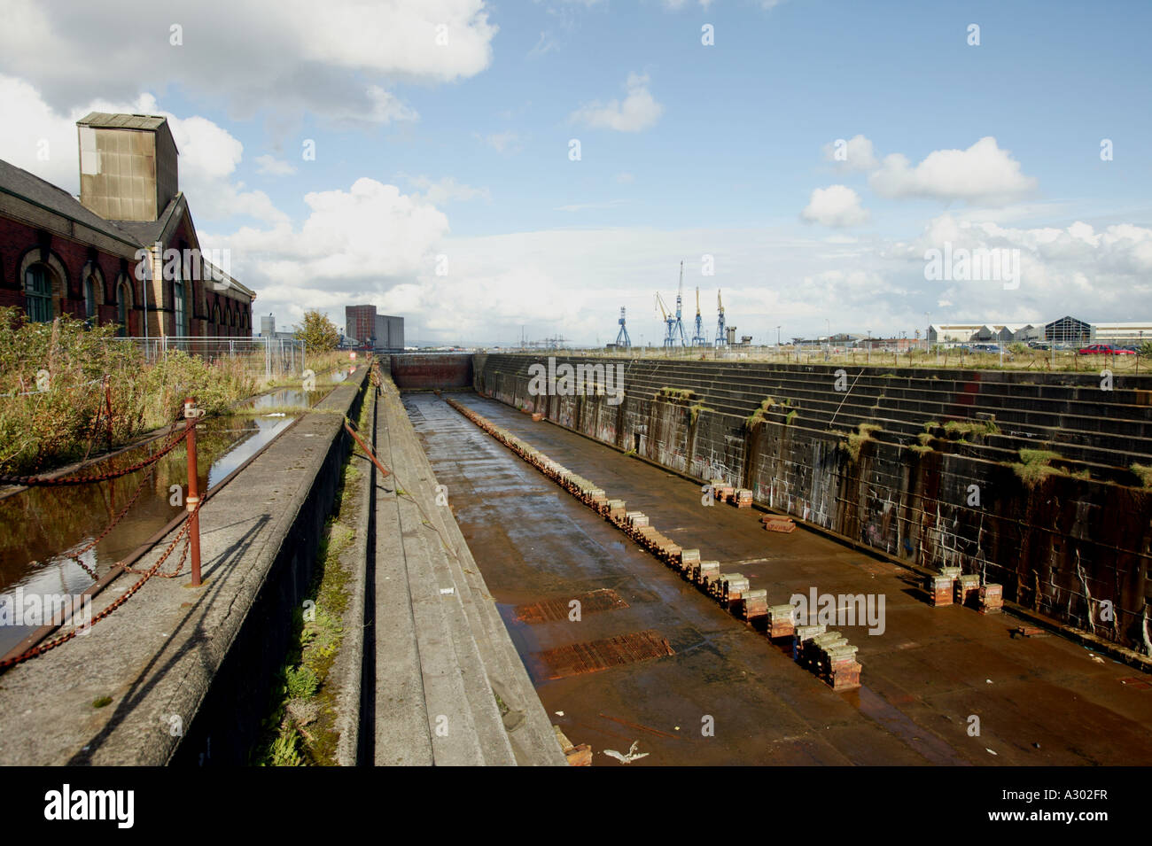 Thompson Graving Dock, Belfast Stock Photo - Alamy