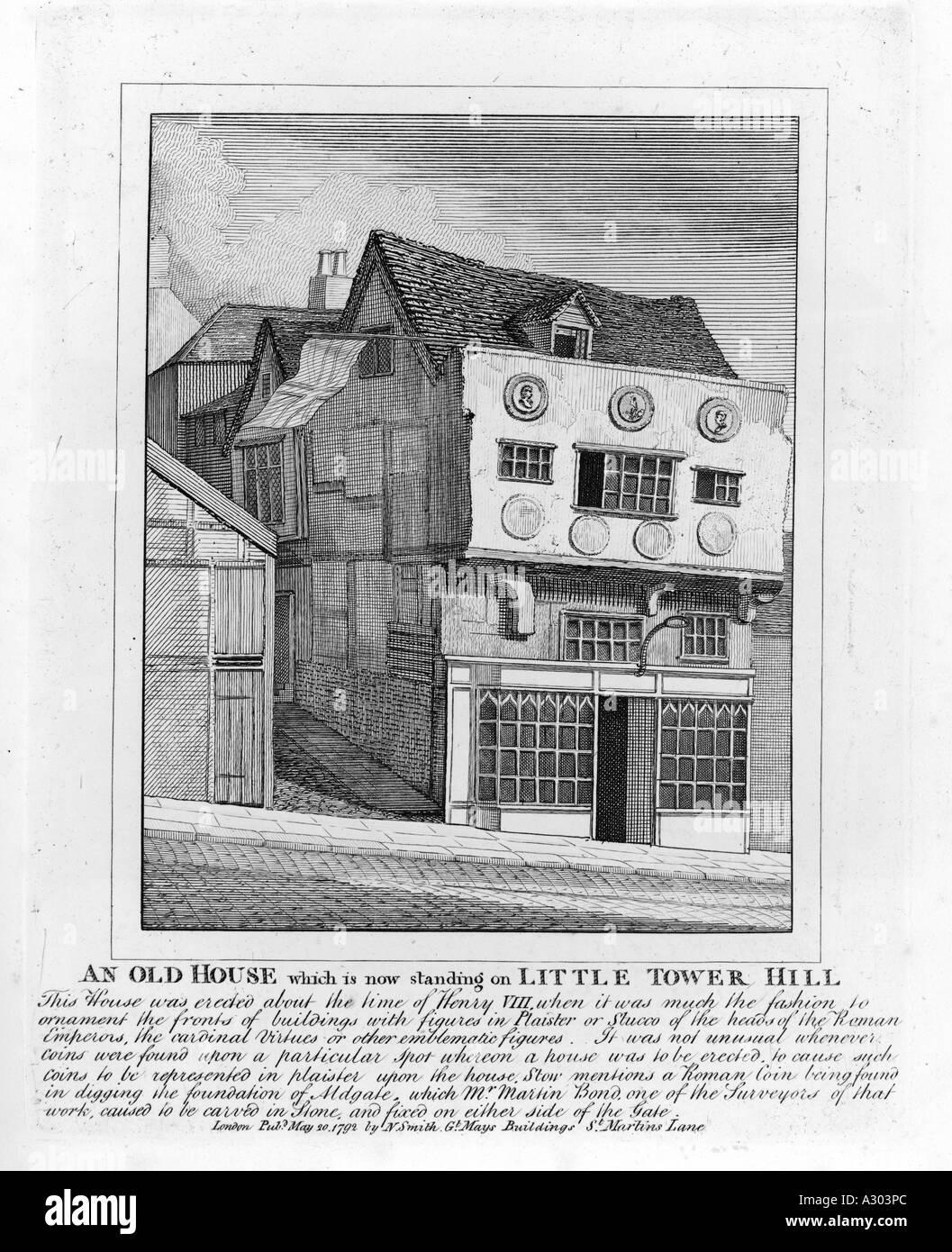 Tudor house in Black and White Stock Photos & Images - Alamy