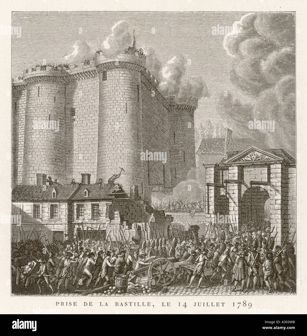 Storming of bastille hi-res stock photography and images - Alamy
