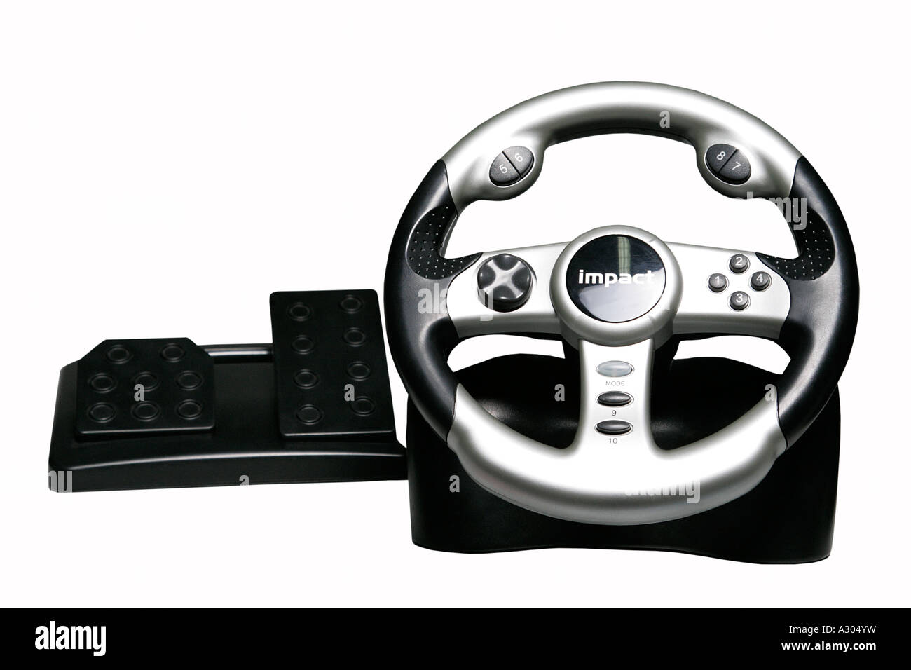 Gaming wheel multimedia PC internet gamer console digital computer game ...