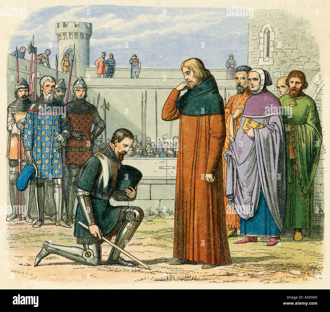 Richard Ii Meets Henry Stock Photo - Alamy