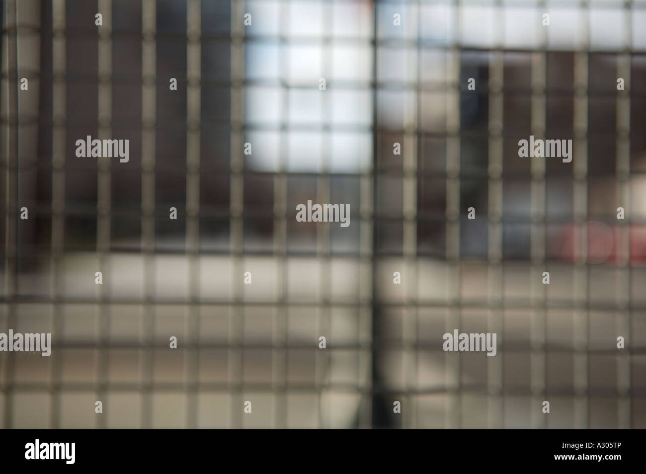 fence metal frame wire work Stock Photo - Alamy