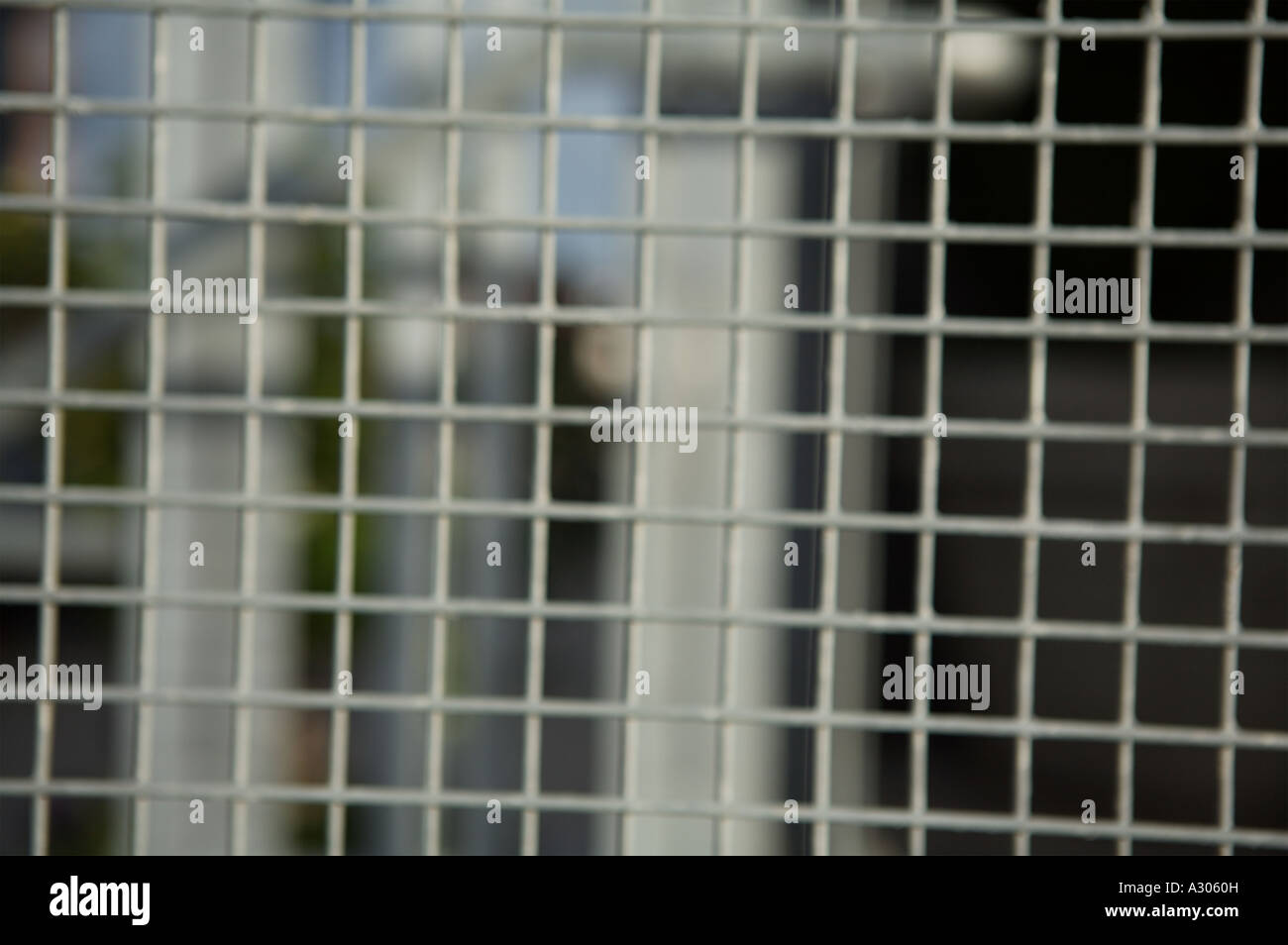 fence metal frame wire work Stock Photo - Alamy