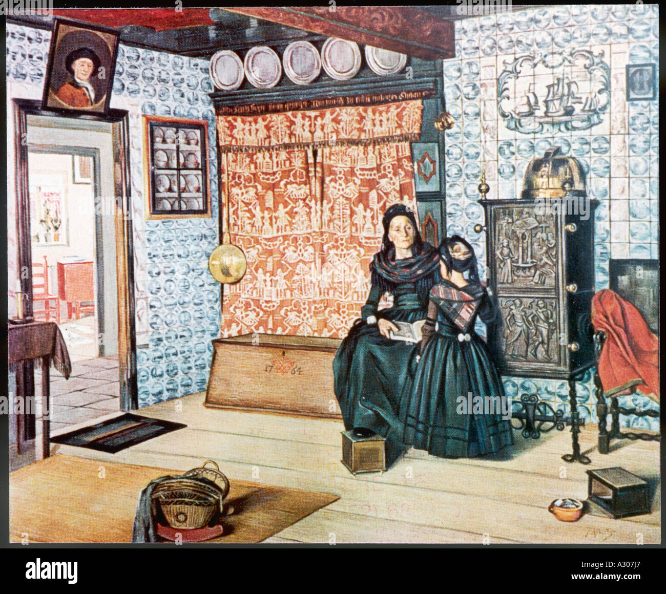 Traditional German Room Stock Photo - Alamy