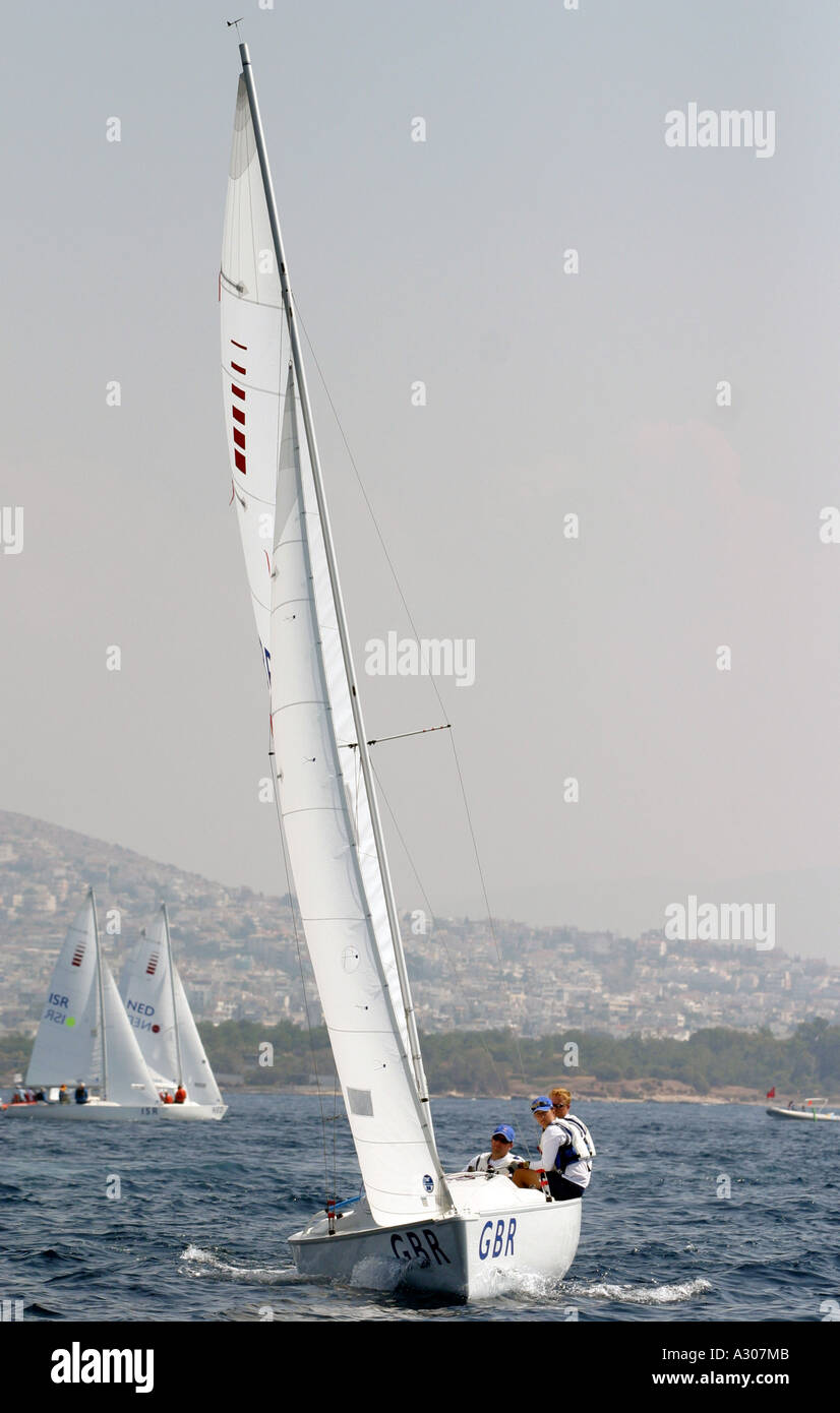 John Robertson skipper Stephen Thomas and Hannah Stodel of Great ...