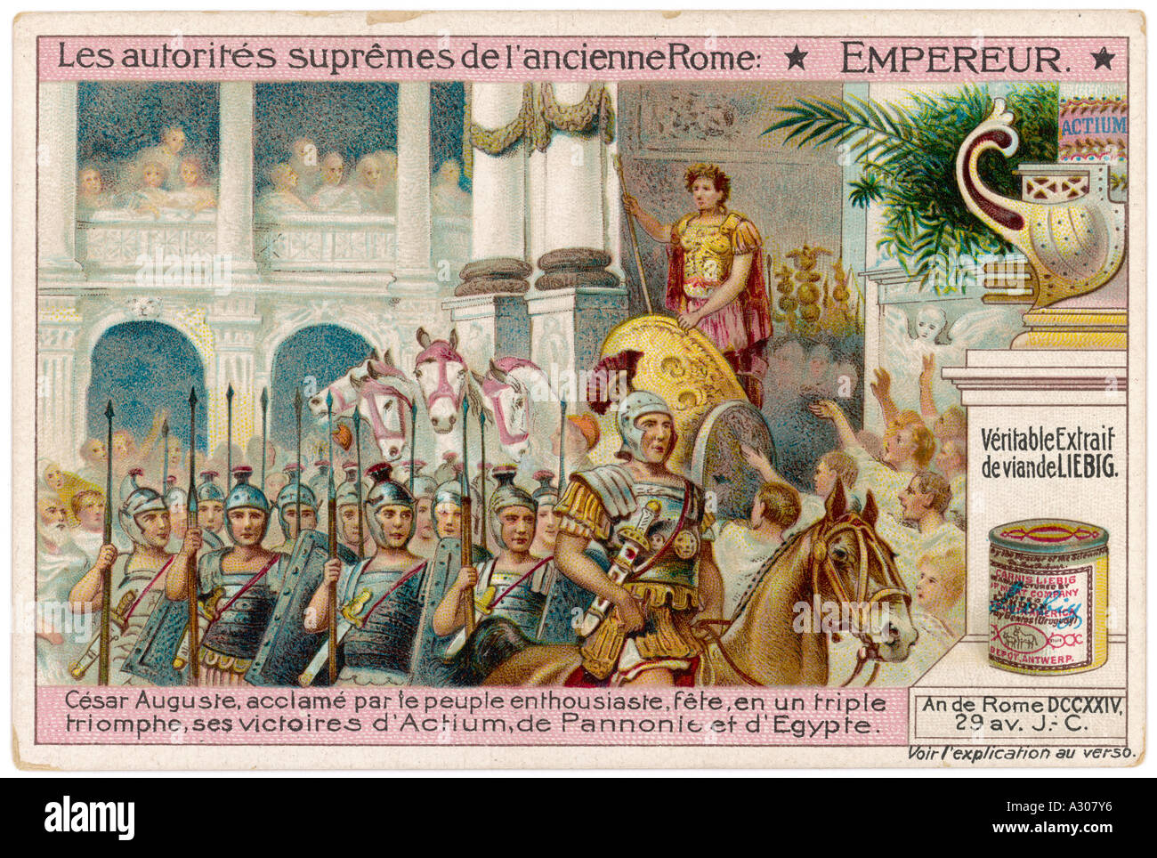 Roman Triumph Augustus Stock Photo - Alamy