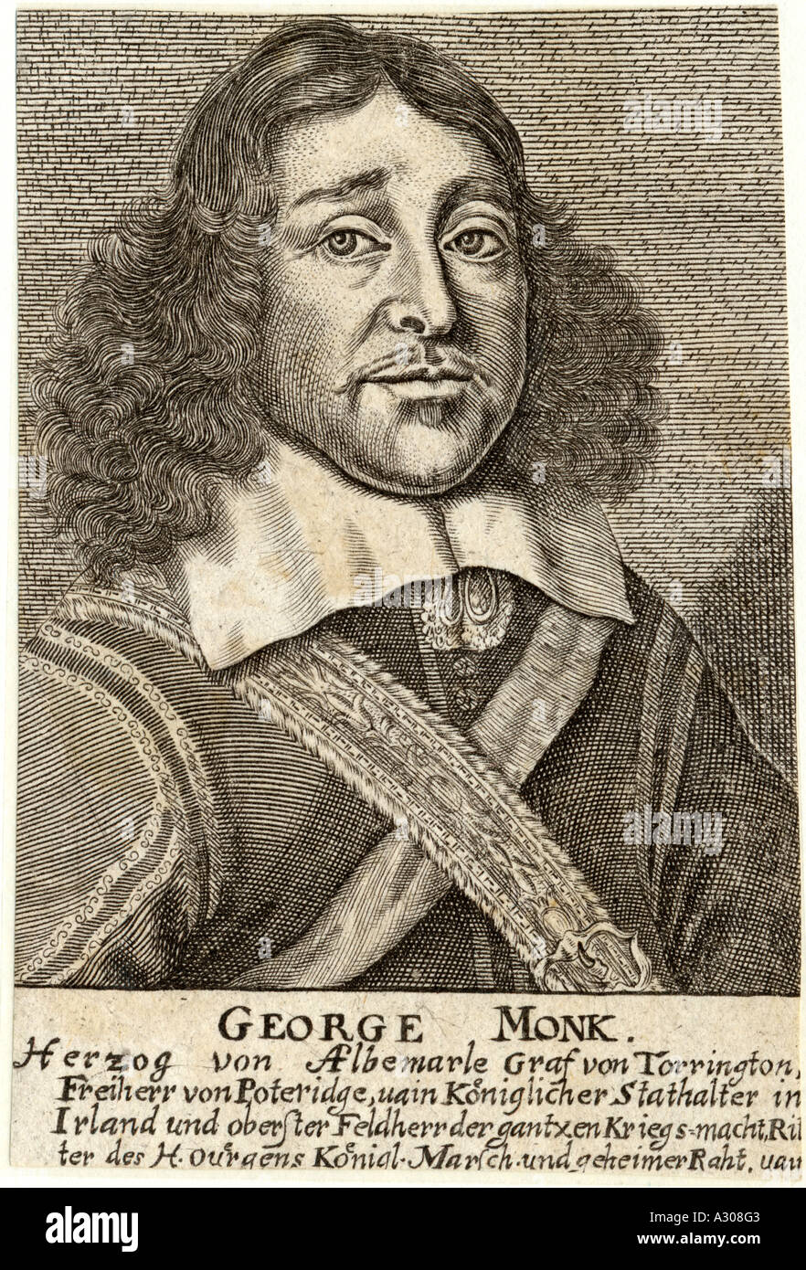 George monck hi-res stock photography and images - Alamy