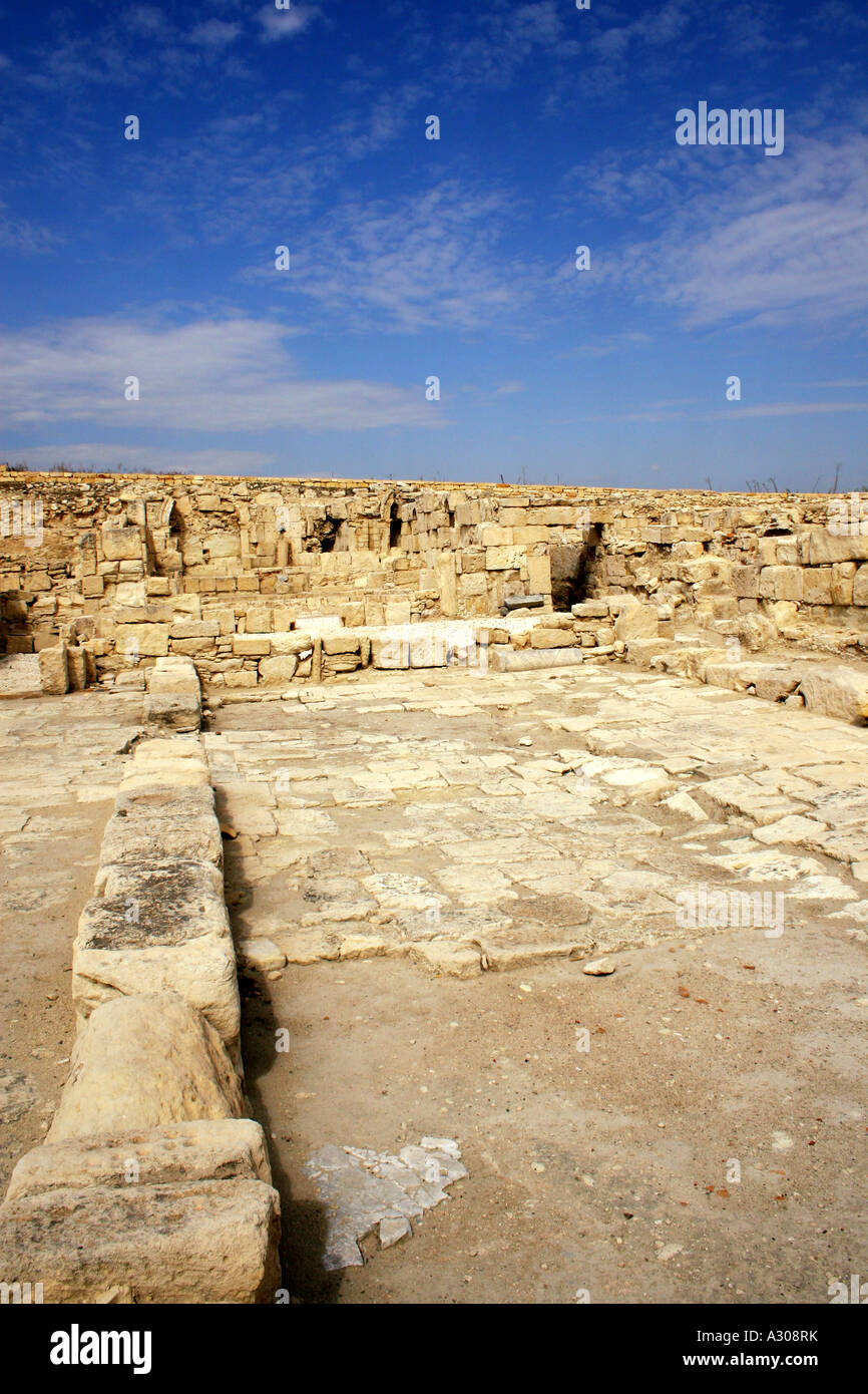 THE ROMAN NYMPHAEUM. KOURION. CURIUM. CYPRUS. MEDITERRANEAN ISLAND ...