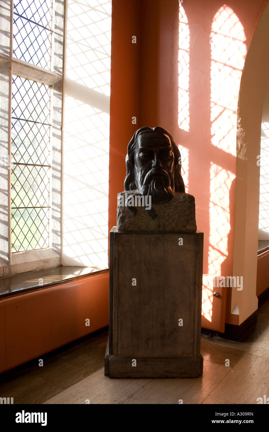 Statue of Jesus Christ in Corridor Maynooth College Ireland Stock Photo ...
