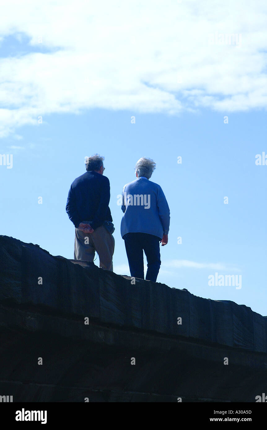 Oaps walking hi-res stock photography and images - Alamy