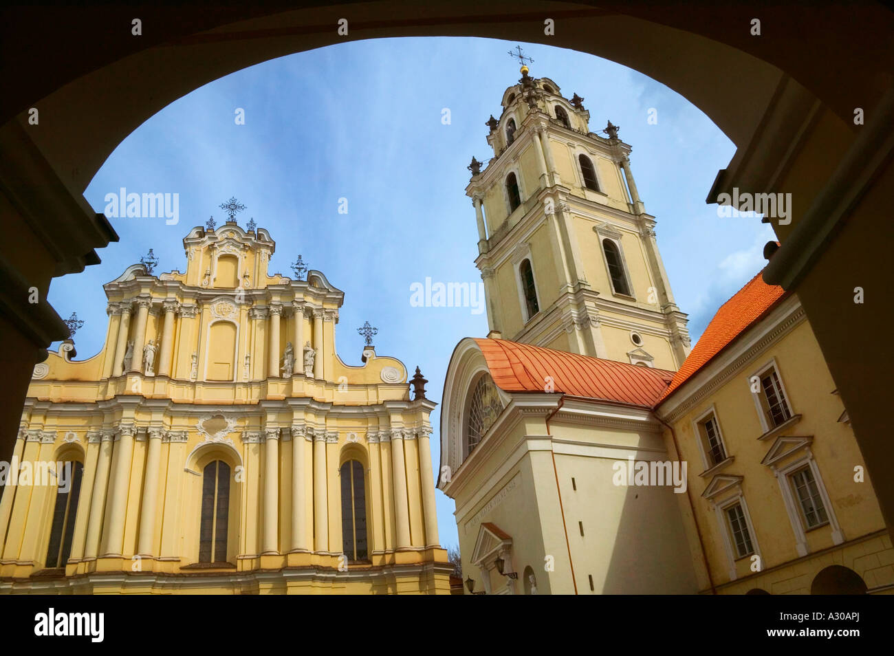 Vilnius University Lithuania Stock Photo - Alamy