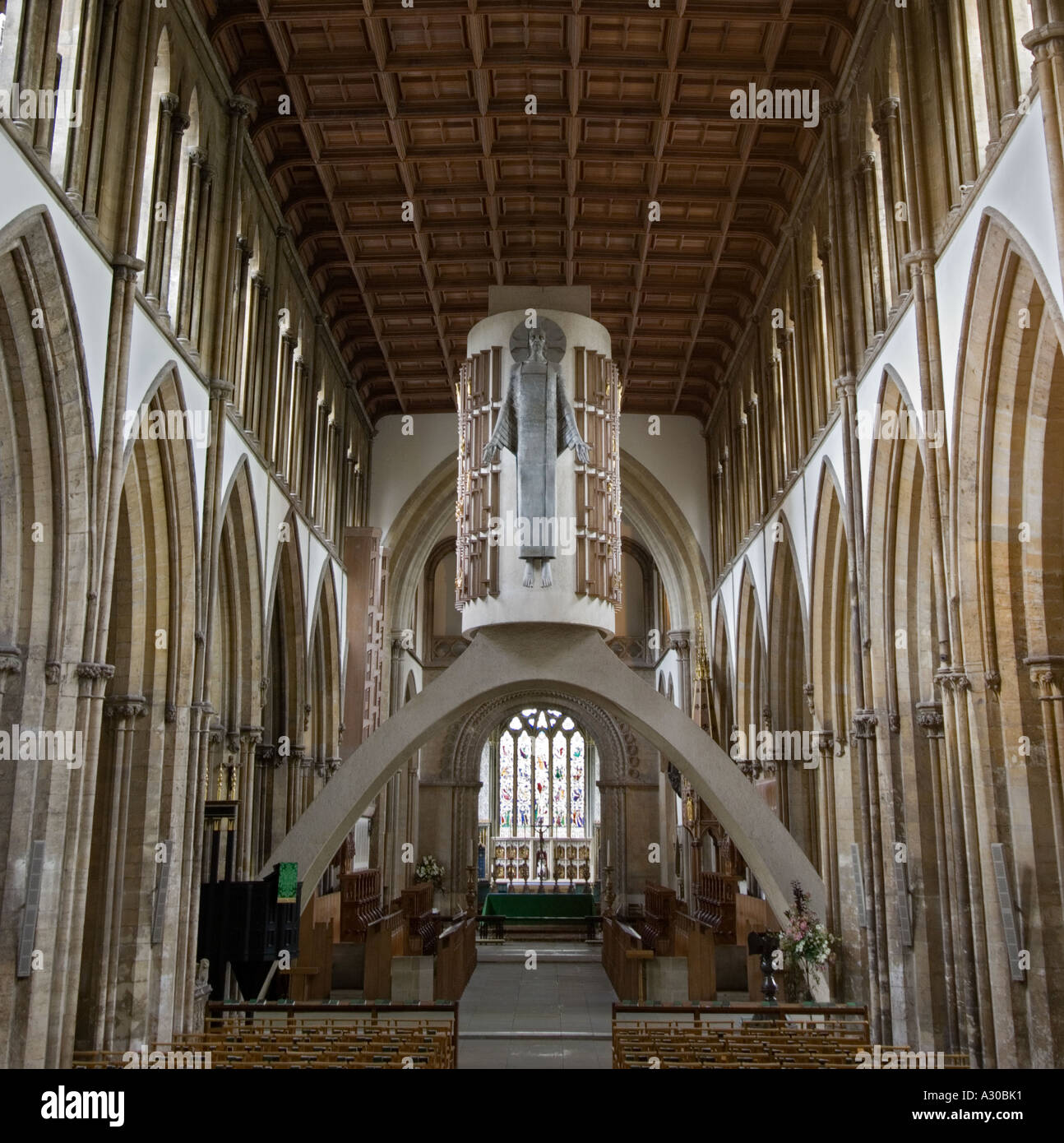 Llandaff Cathedral in Cardiff Wales UK Stock Photo - Alamy