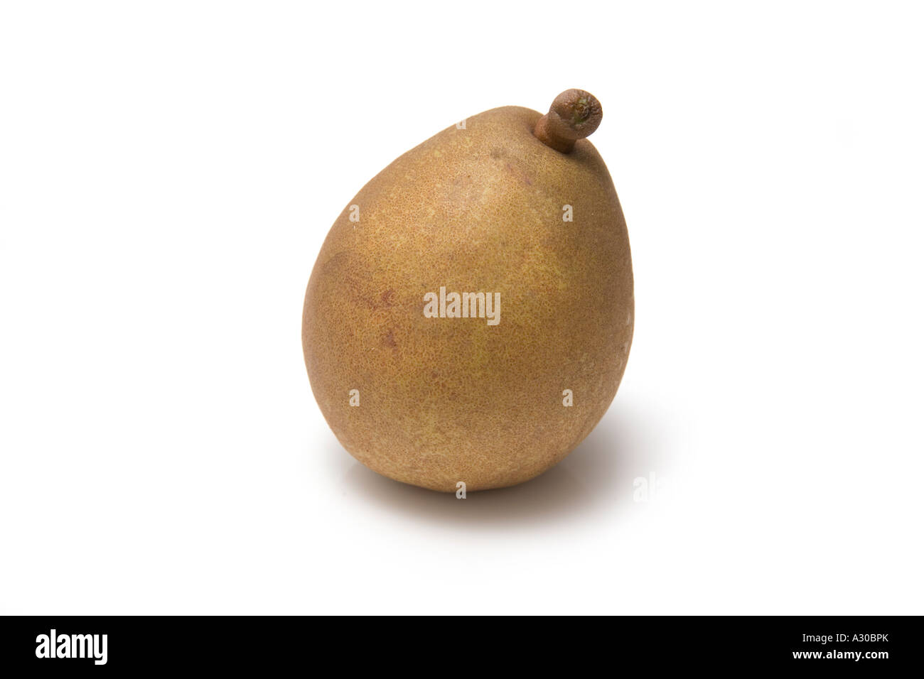 French pear whole isolated on a white studio background Stock Photo - Alamy