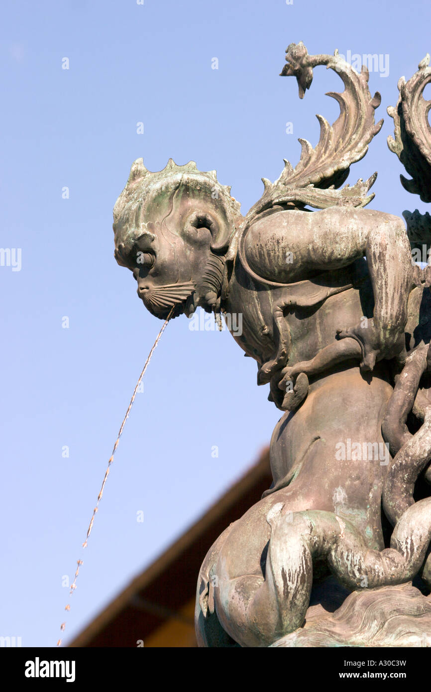 Fountain spewing water hi-res stock photography and images - Alamy