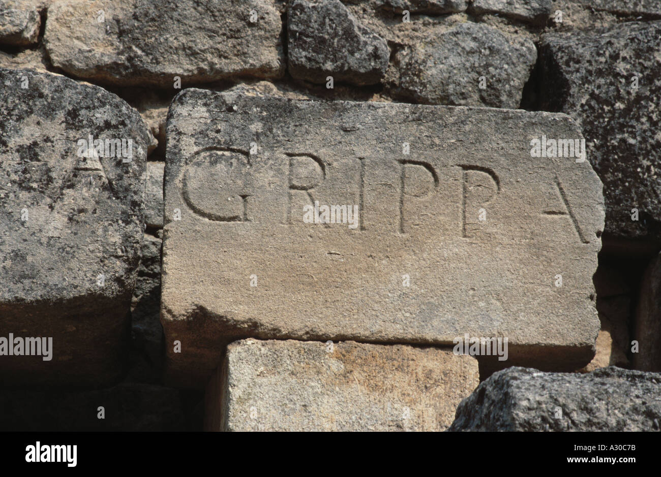 Agrippa temple hi-res stock photography and images - Alamy