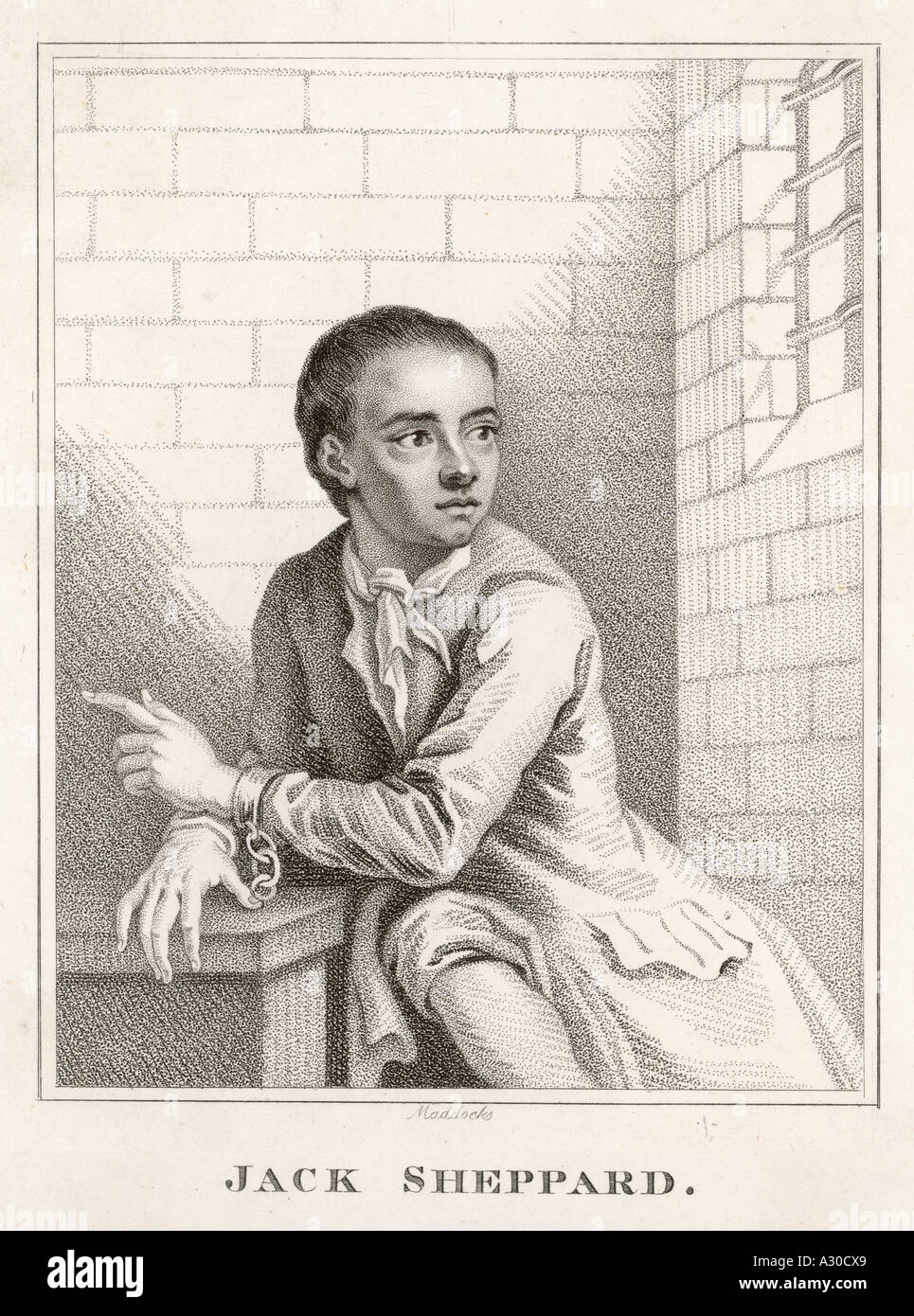 Crime Jack Sheppard Stock Photo - Alamy