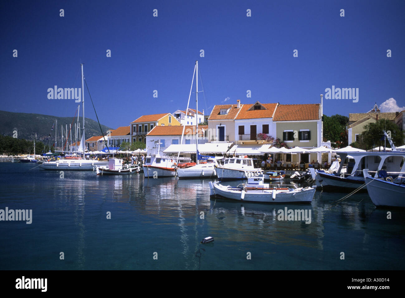 Fiskardo, kefallonia hi-res stock photography and images - Alamy