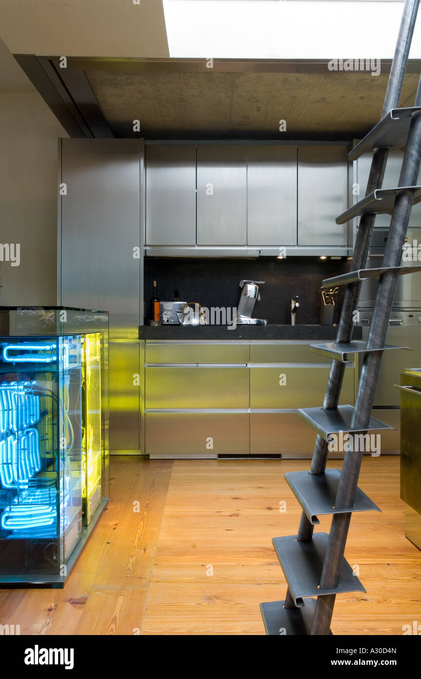 Neon art in kitchen hi-res stock photography and images - Alamy