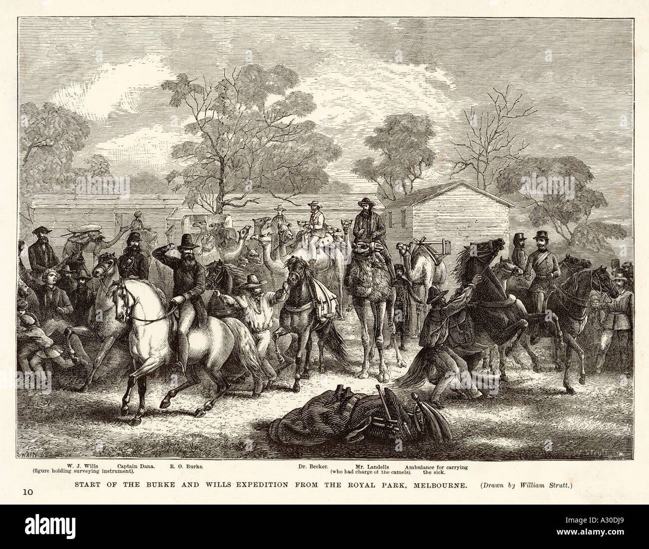 Burke and wills hi-res stock photography and images - Alamy