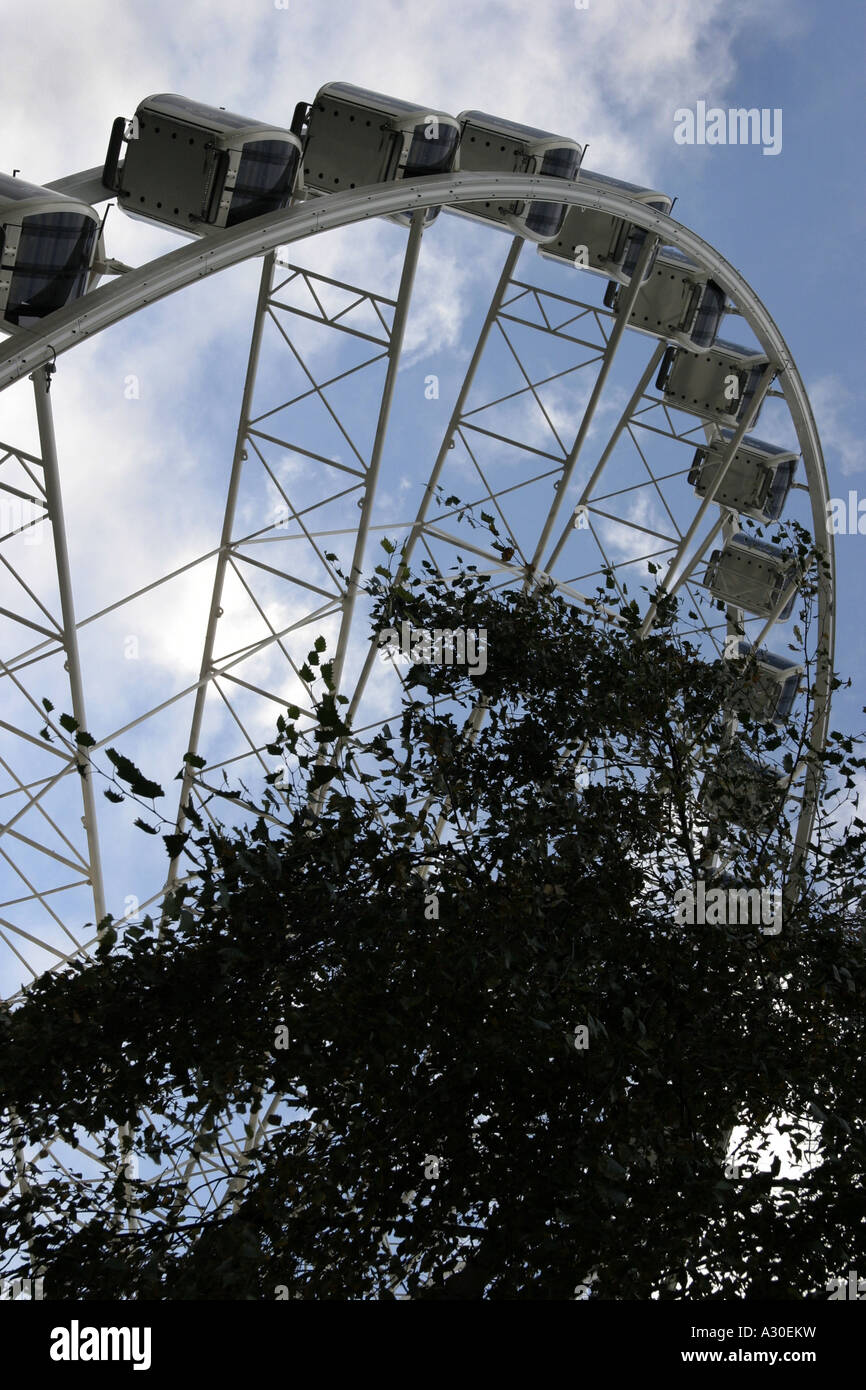 Manchester Wheel Tourist Attraction In High Resolution Stock ...