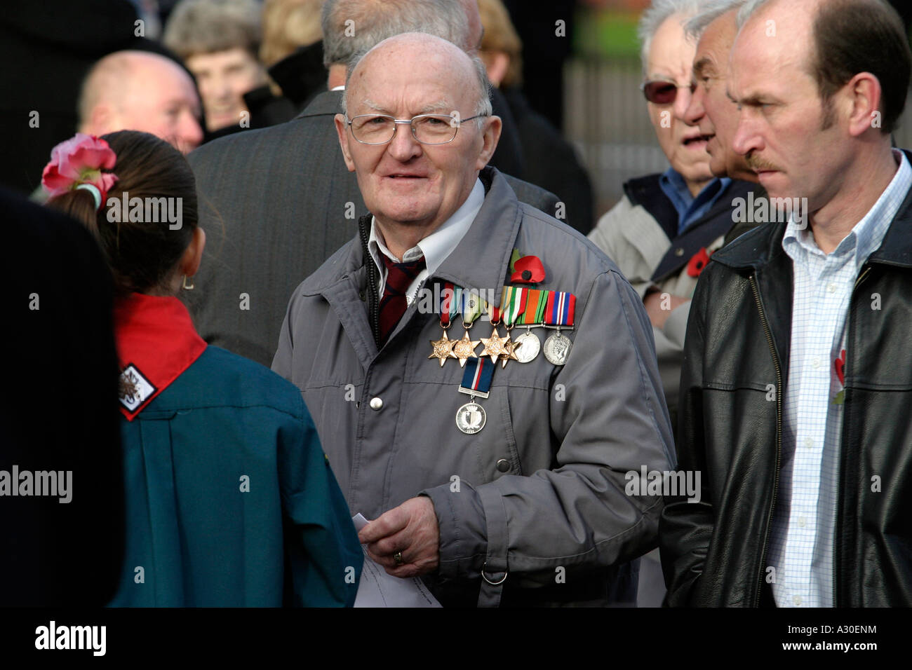 Rememberance sunday service hi-res stock photography and images - Alamy