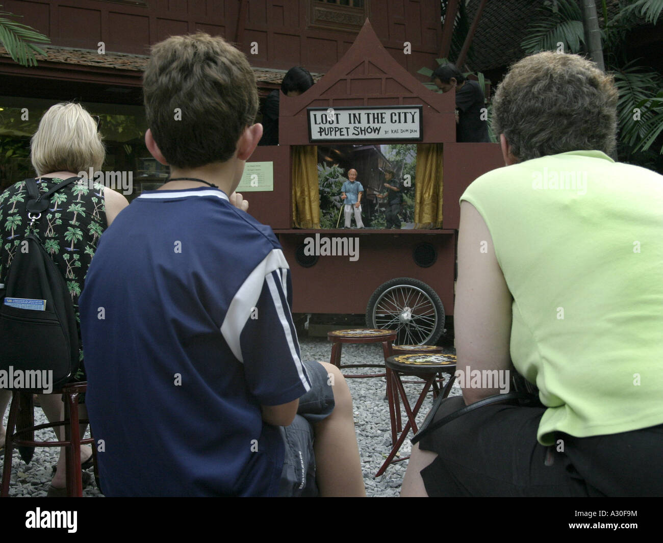 "Puppet Show at the Jim Thompson House Museum in Bangkok Thailand Stock ...
