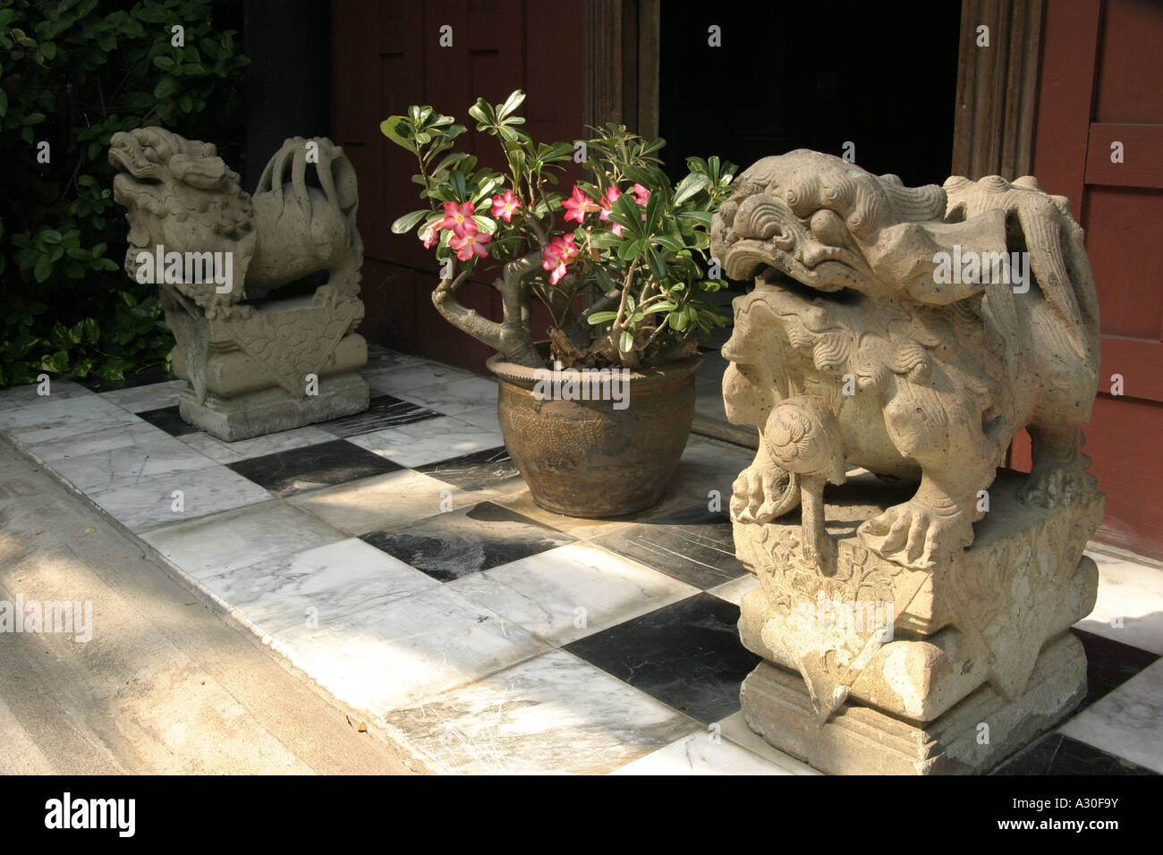 Jim Thompson House Museum and Gardens Bangkok Thailand Stock Photo - Alamy