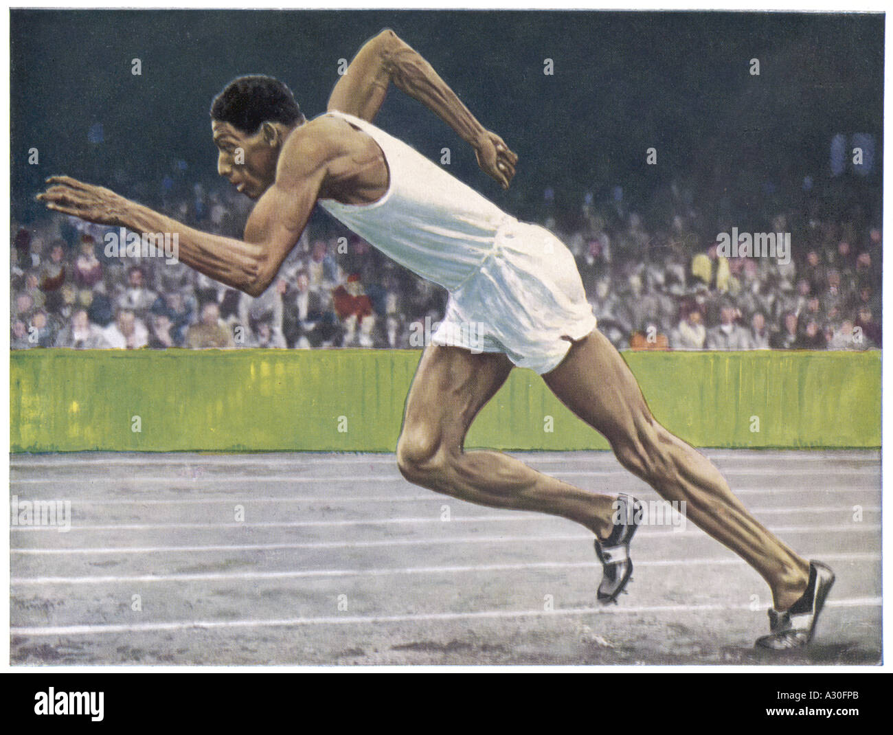 400 metre track hi-res stock photography and images - Alamy