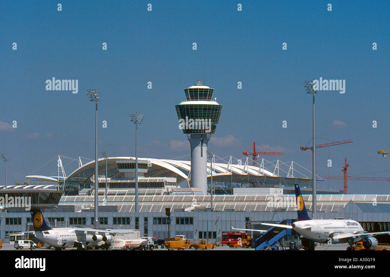 Munich airport architecture hi-res stock photography and images - Alamy
