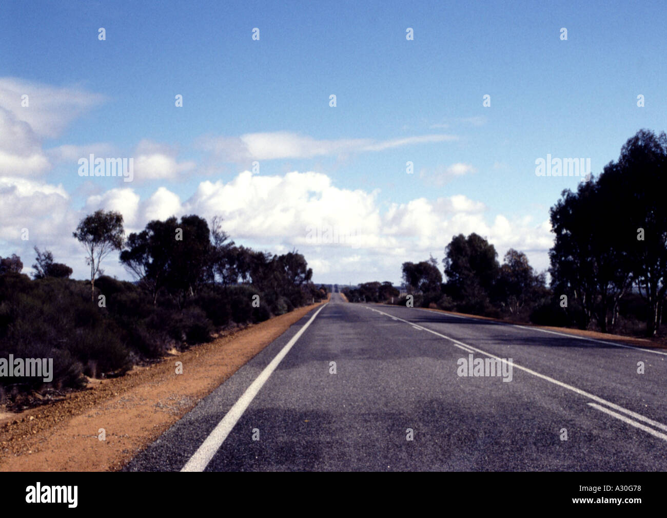 Road to Cervantes Western Australia Stock Photo - Alamy
