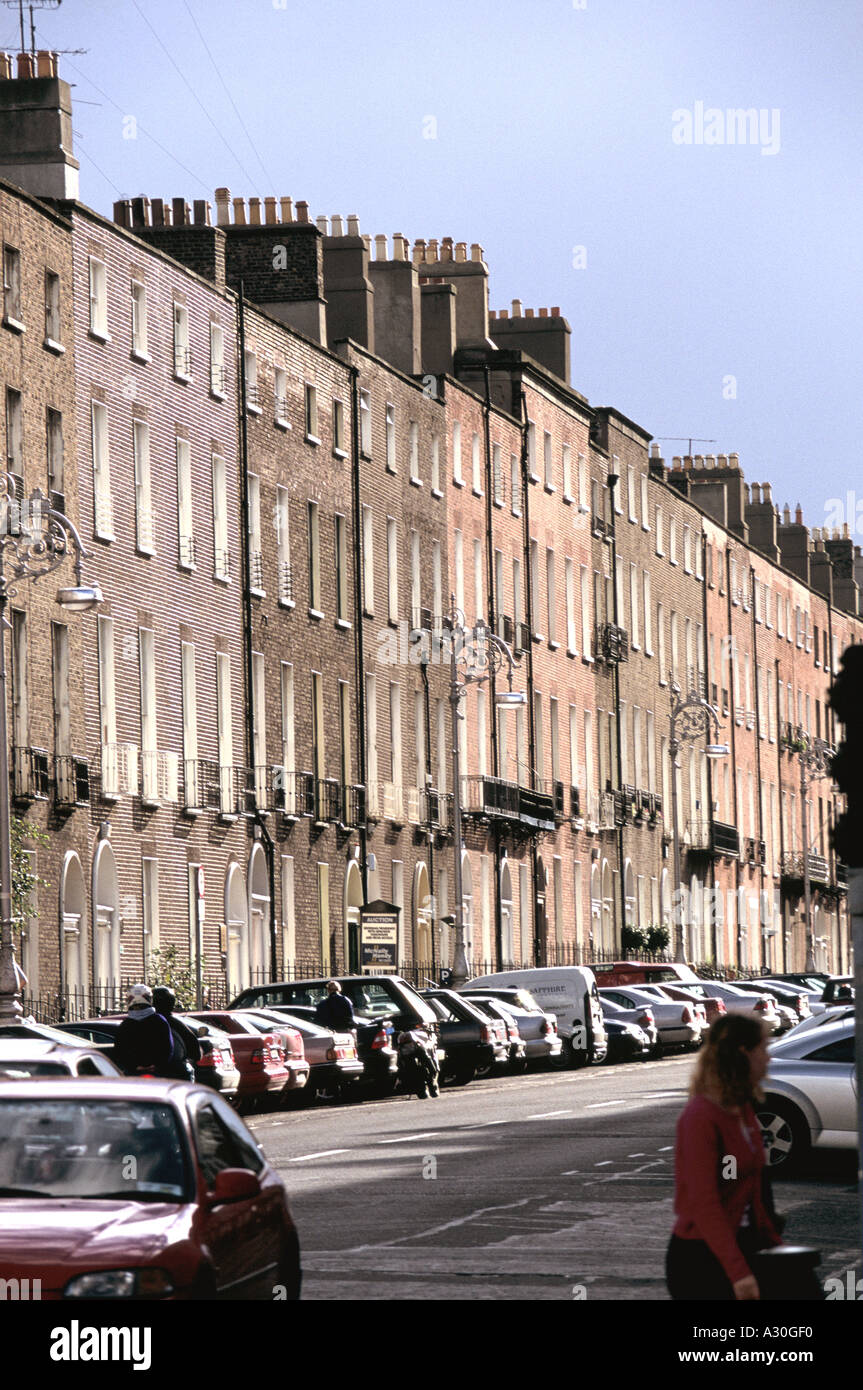 georgian architecture dublin around merrion square 1999 Stock Photo - Alamy